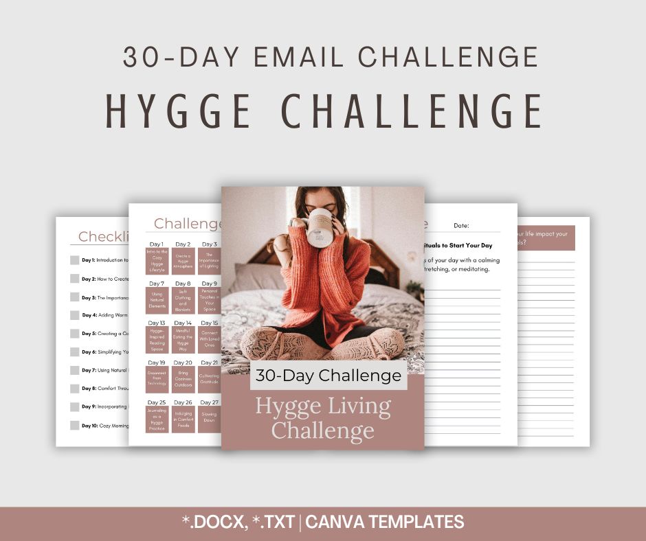 30-Day Hygge Living Challenge – Happy Healthy Content