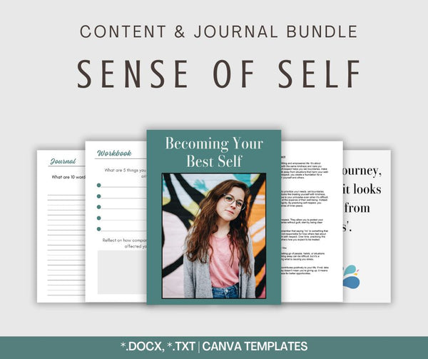 Sense of Self | Content & Journal Bundle – Happy Healthy Content