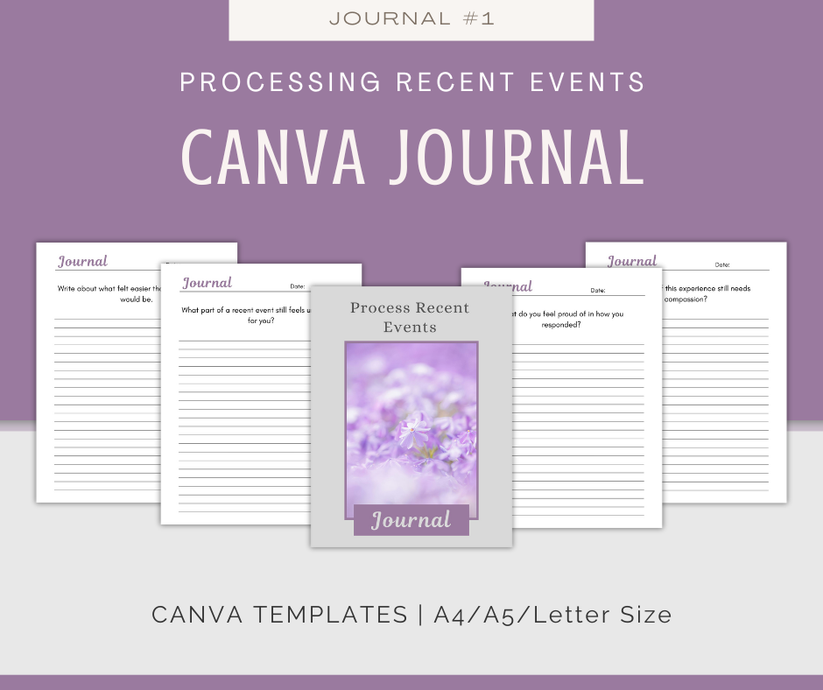 Personal Processing (Self-Reflection) Journal Collection | 10 Journals ...