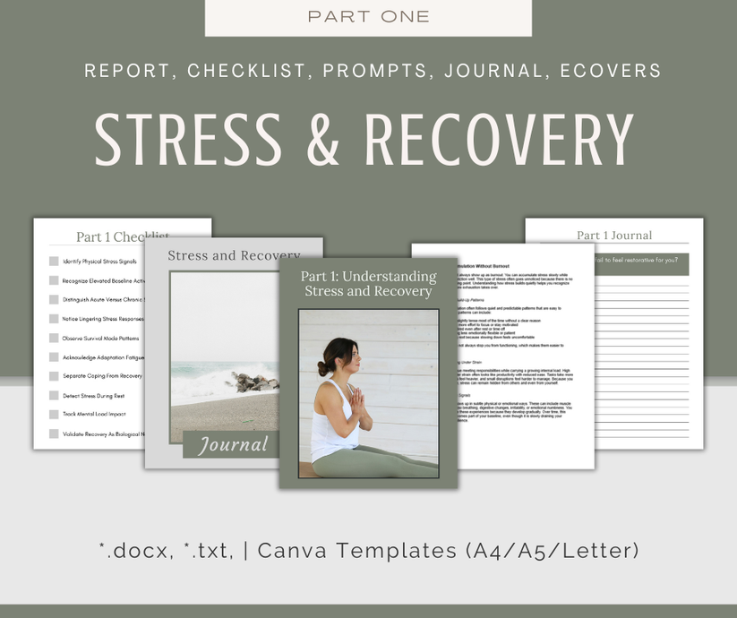 4-Part eCourse: Stress Recovery – Happy Healthy Content