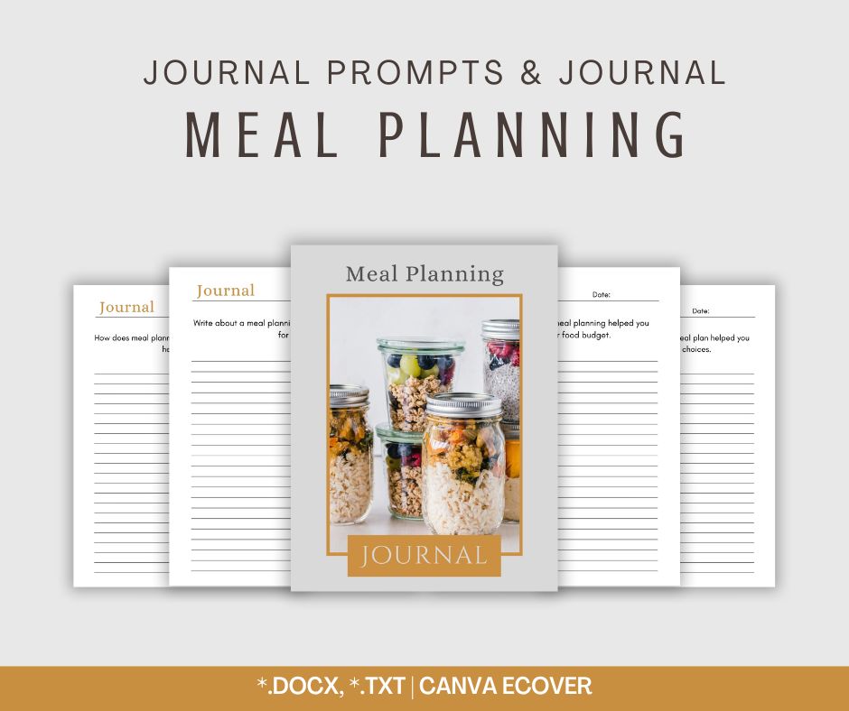 Meal Planning Journal | Mini Journal – Happy Healthy Content